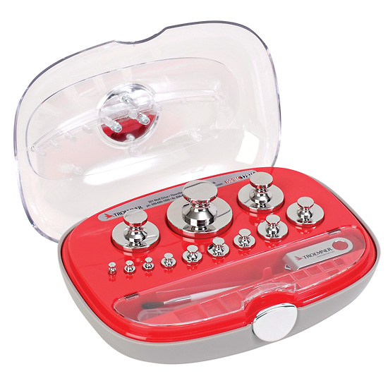 Troemner 500 G 1 Mg Analytical Prcn Class 3 Weight Set With Nvlap Cert From Davis Instruments