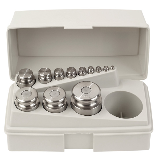 Troemner 500 G 1 Mg Economical S S Class 7 Weight Set From Davis Instruments